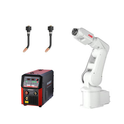 6 Axis ABB IRB 120 Industrial Welding Robot Arm Payload 3kg Reach 580mm Met IRC5 Controller